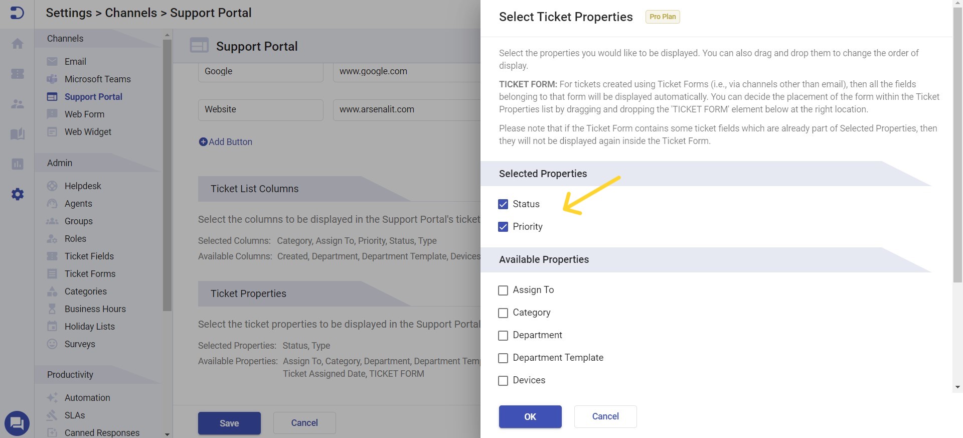 How to Configure Customer Support Portal in Desk365