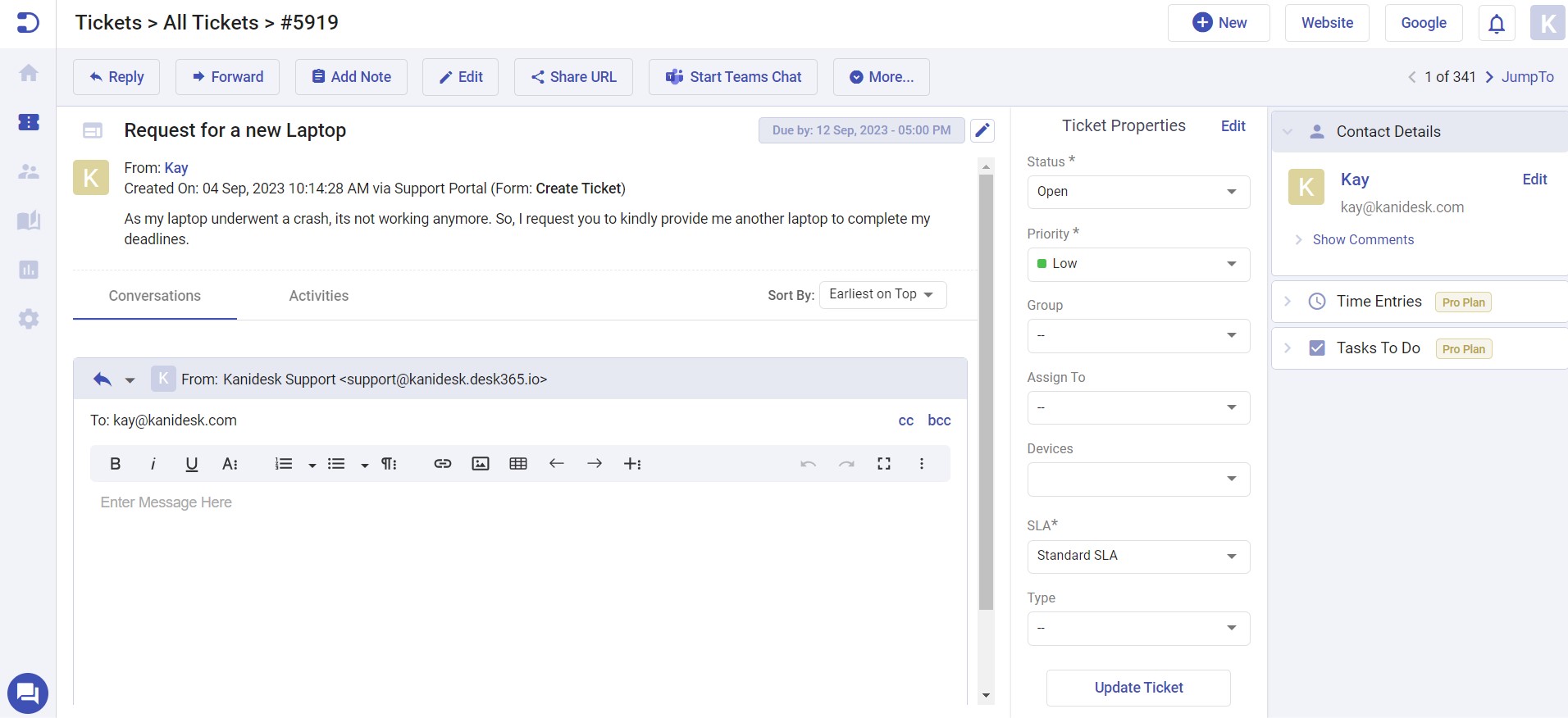 Merge duplicate tickets in Desk365 | Desk365 Merge duplicate tickets in Desk365 | Desk365