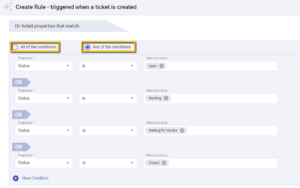 Configuring Automation Rules to Run on Ticket Creation | Desk365