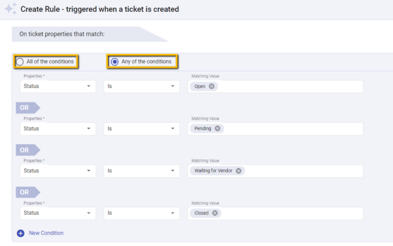 Configuring Automation Rules to Run on Ticket Creation | Desk365