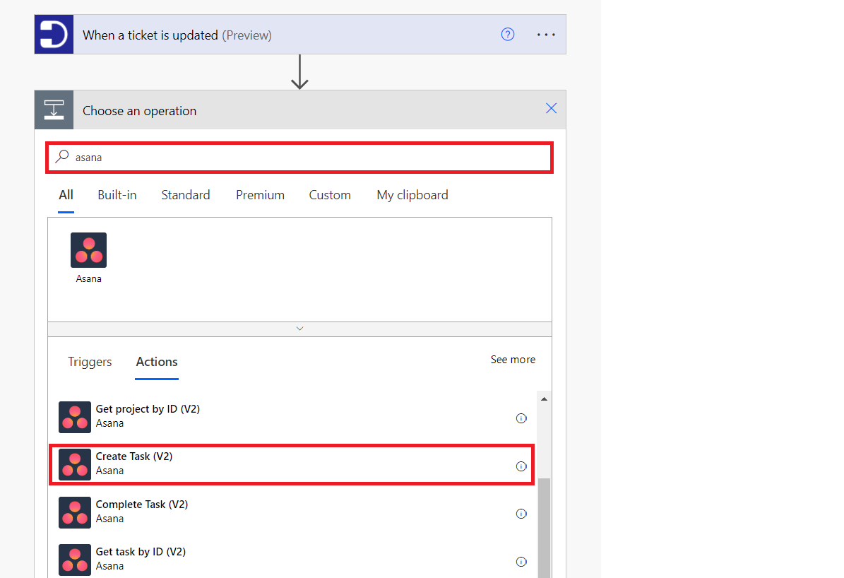 Integrate Asana with Desk365 | Desk365