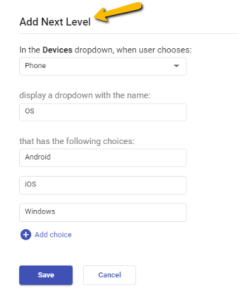 Using Nested Dropdowns in your ticket form | Desk365
