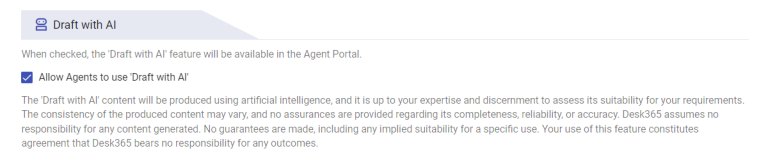 Configuring basic helpdesk settings in Desk365 | Desk365