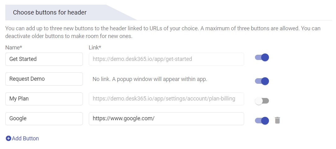 Configuring basic helpdesk settings in Desk365 | Desk365