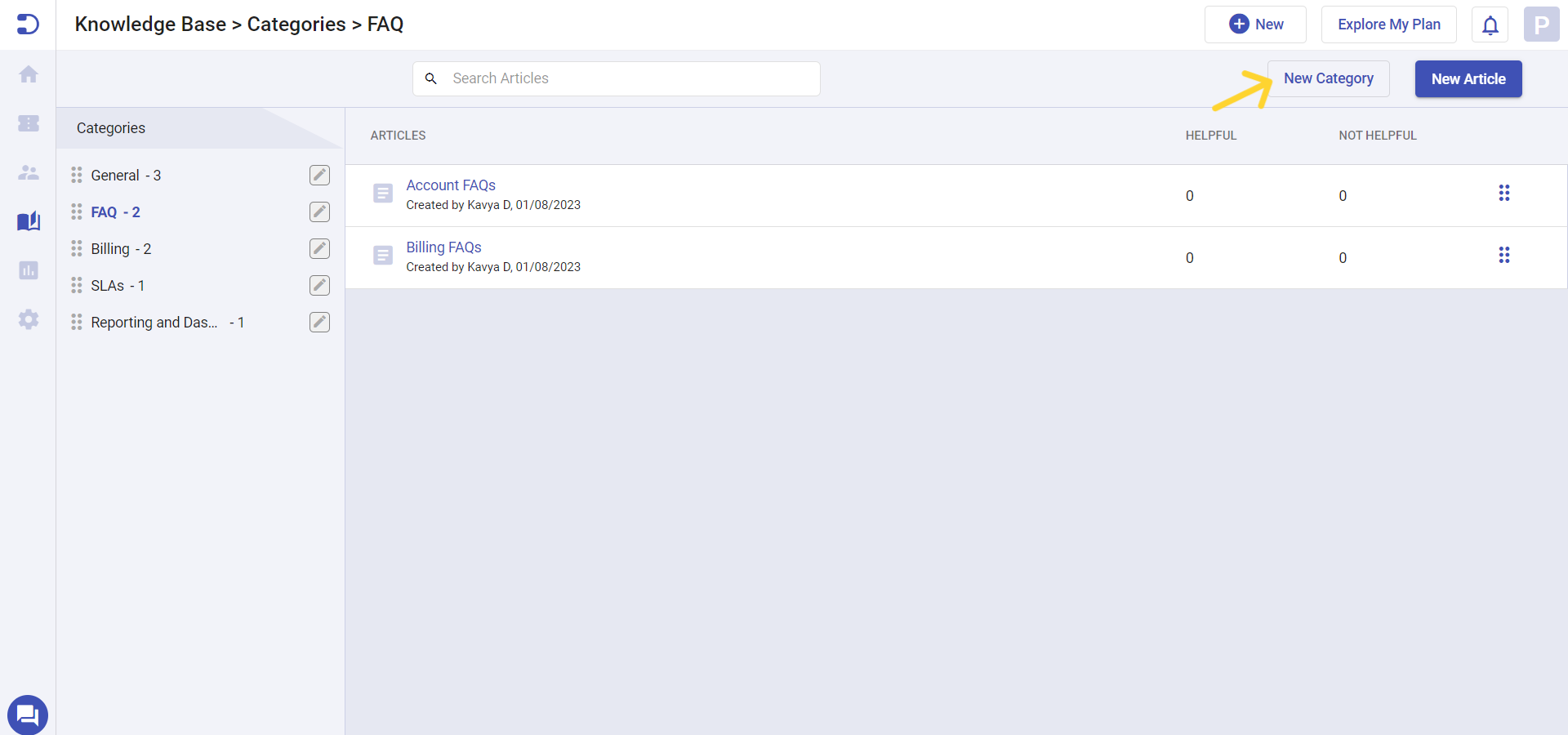 Setting up knowledge base articles in Desk365 | Desk365 Setting up knowledge base articles in Desk365 | Desk365