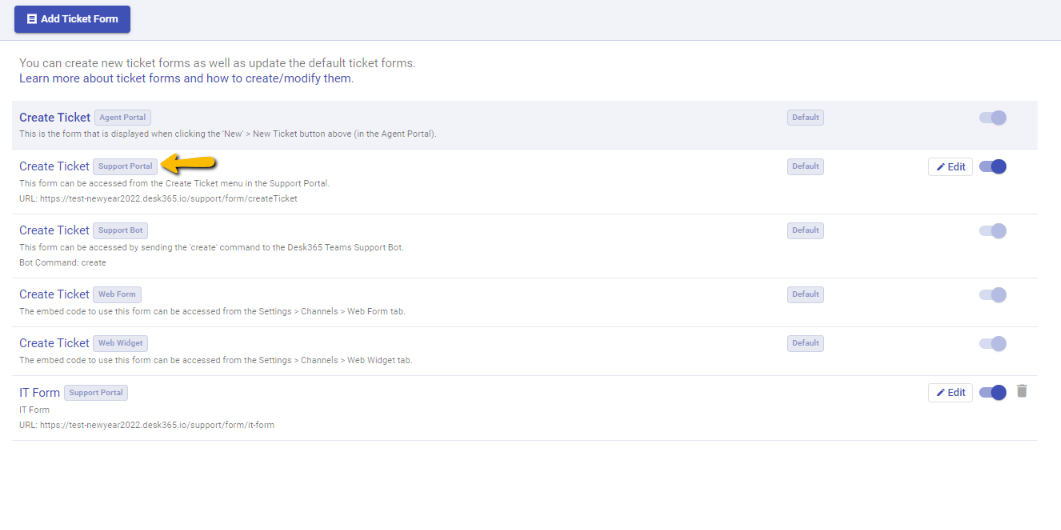 Using Dropdown with Sections field in your ticket form | Desk365