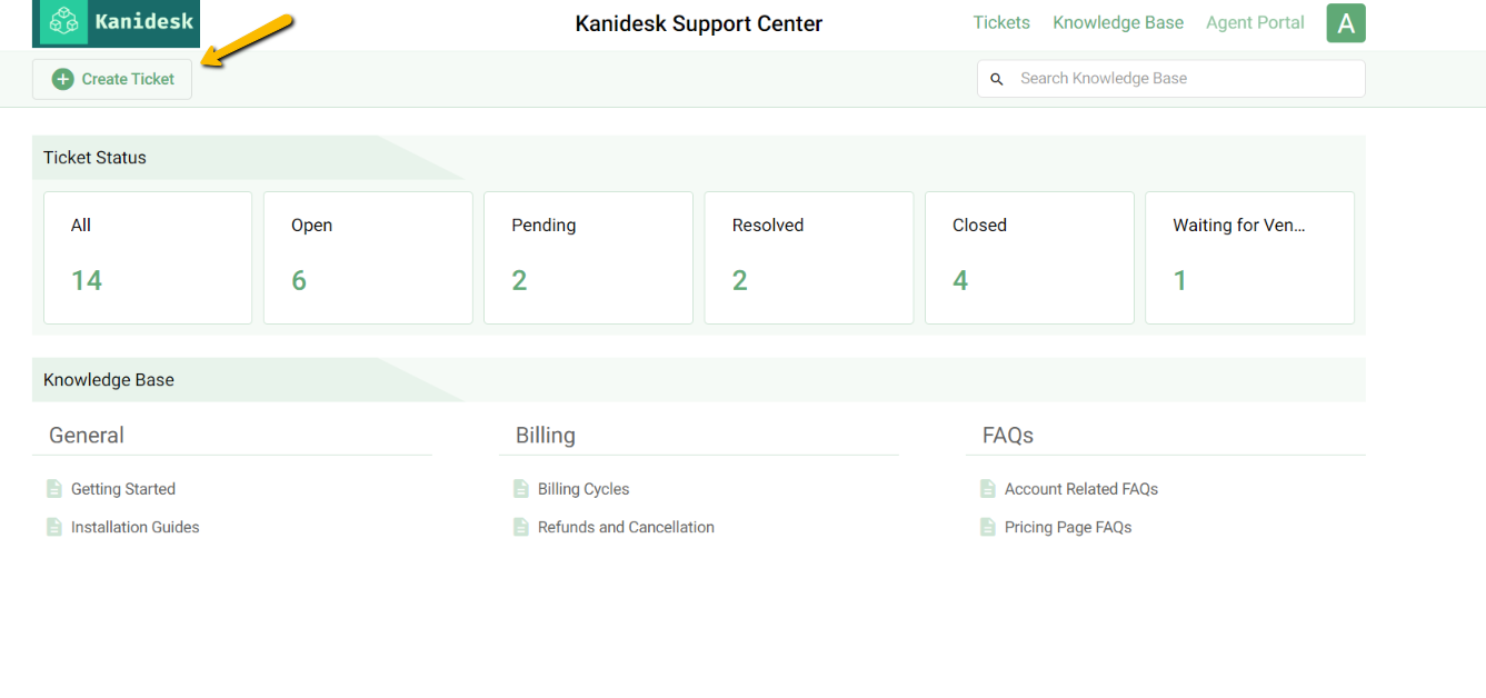 Creating a ticket via Support Portal | Desk365 Creating a ticket via Support Portal | Desk365