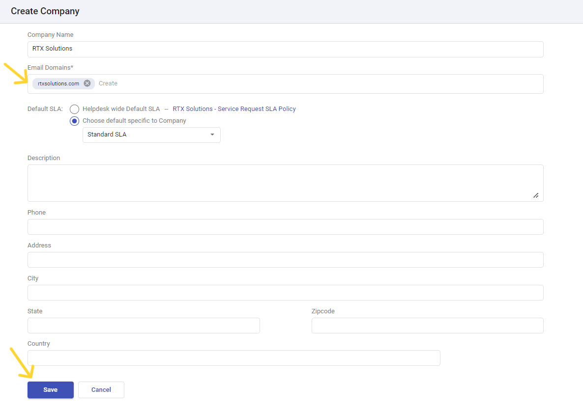 Control Access to Ticket Forms in the Support Portal | Desk365
