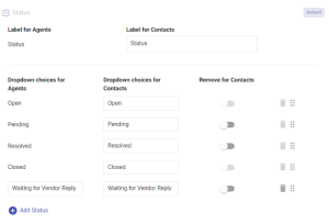 Customizing ticket statuses in your Desk365 Helpdesk | Desk365