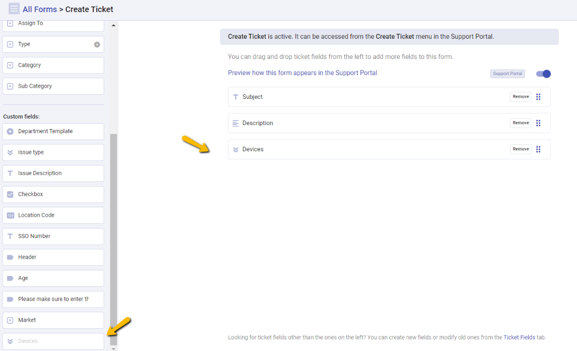 Using Nested Dropdowns In Your Ticket Form Desk365