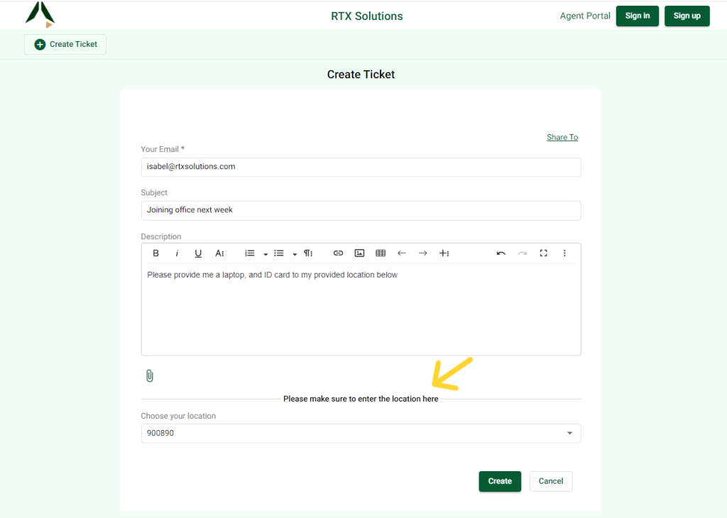 Using Read Only Text field in Desk365 | Desk365