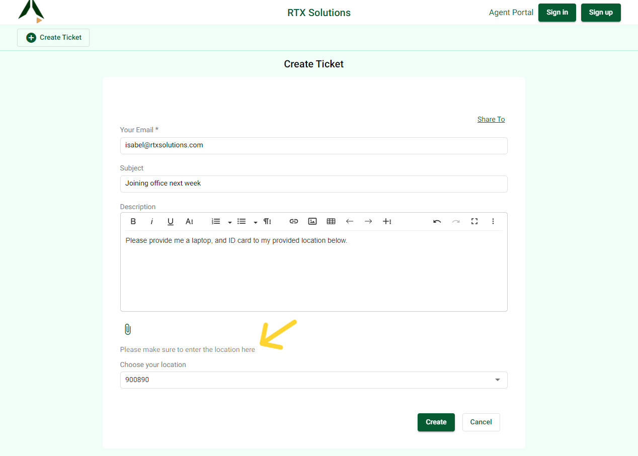 Using Read Only Text field in Desk365 | Desk365