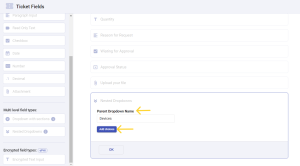 Using Nested Dropdowns in your ticket form | Desk365