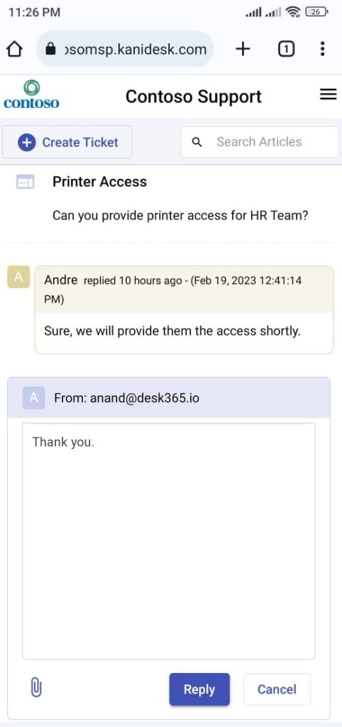 Experience Desk365’s Mobile-Responsive Apps | Desk365
