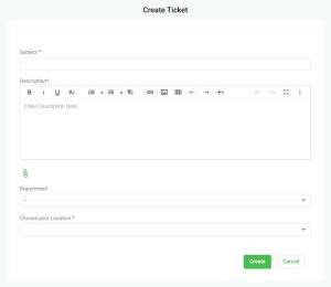 Customizing the Create Ticket form in Desk365 | Desk365