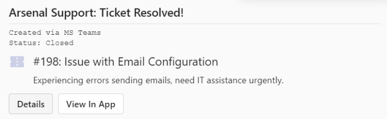 Support Bot commands in Teams | Desk365