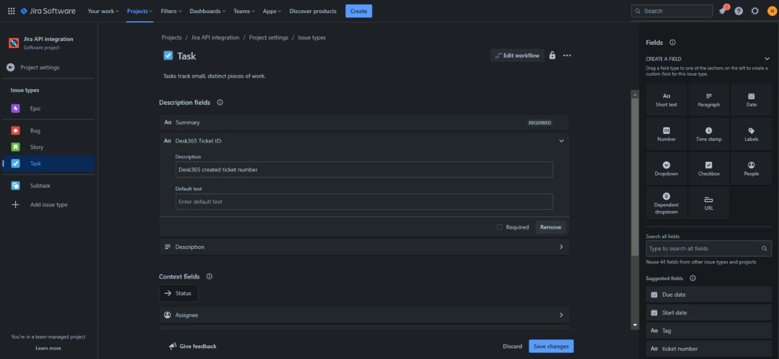 Integrate Jira with Desk365 | Desk365