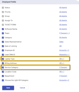 Configure ticket properties in Desk365 | Desk365