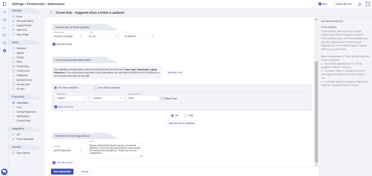 Understanding the Watcher Feature in Desk365