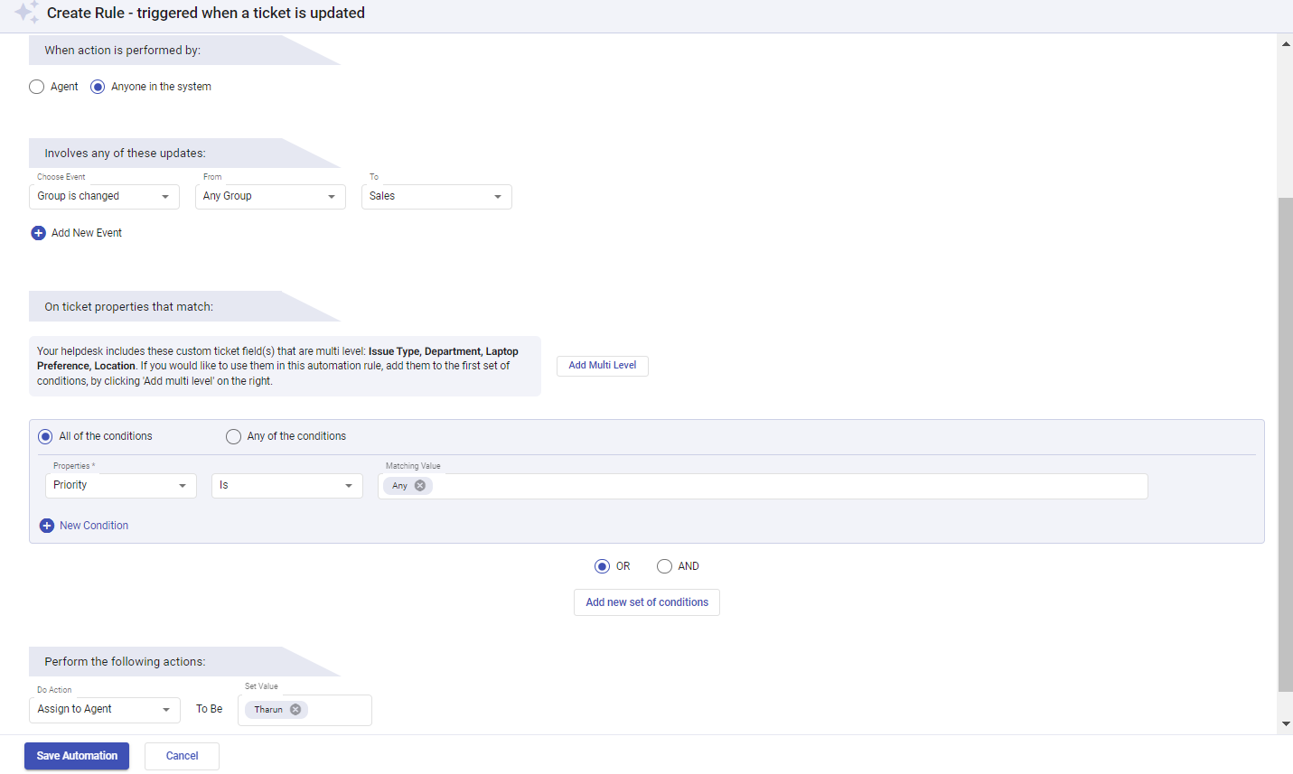 Setting up the Round Robin Ticket Assignment | Desk365