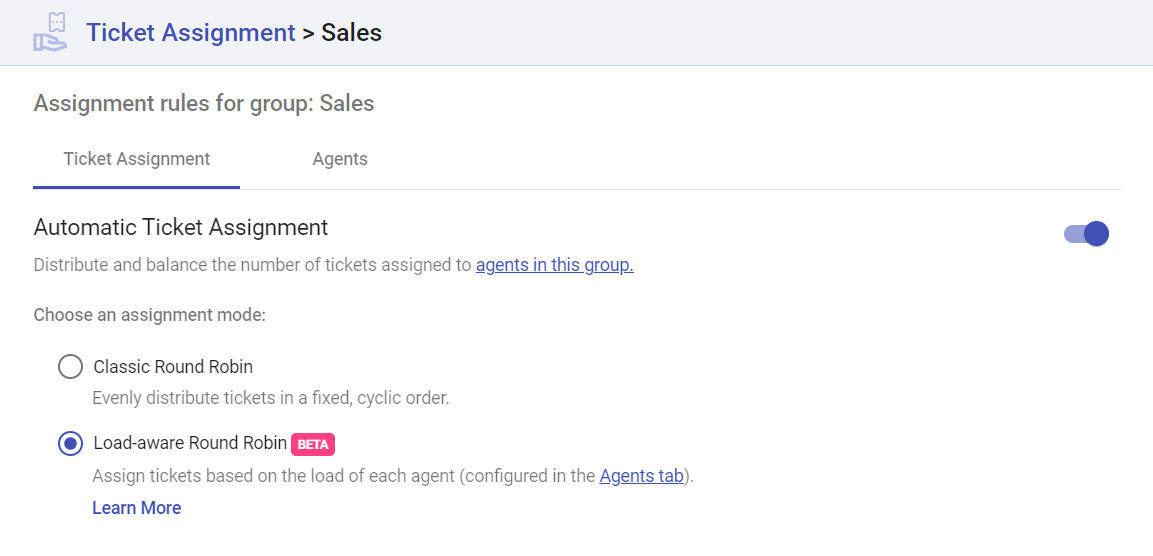 Setting up the Round Robin Ticket Assignment | Desk365